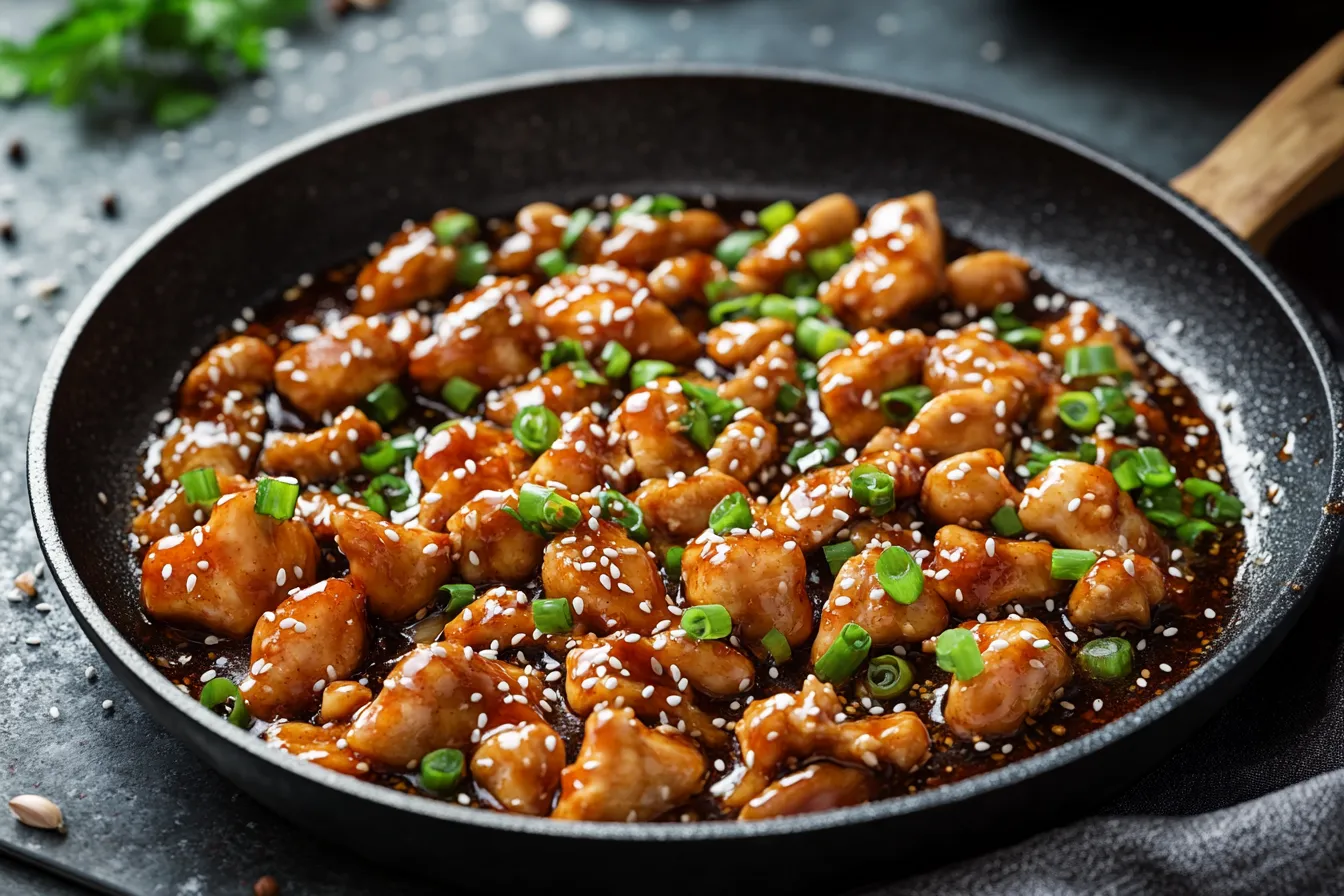 Irresistible Sticky Sesame Chicken Quick Easy Recipe