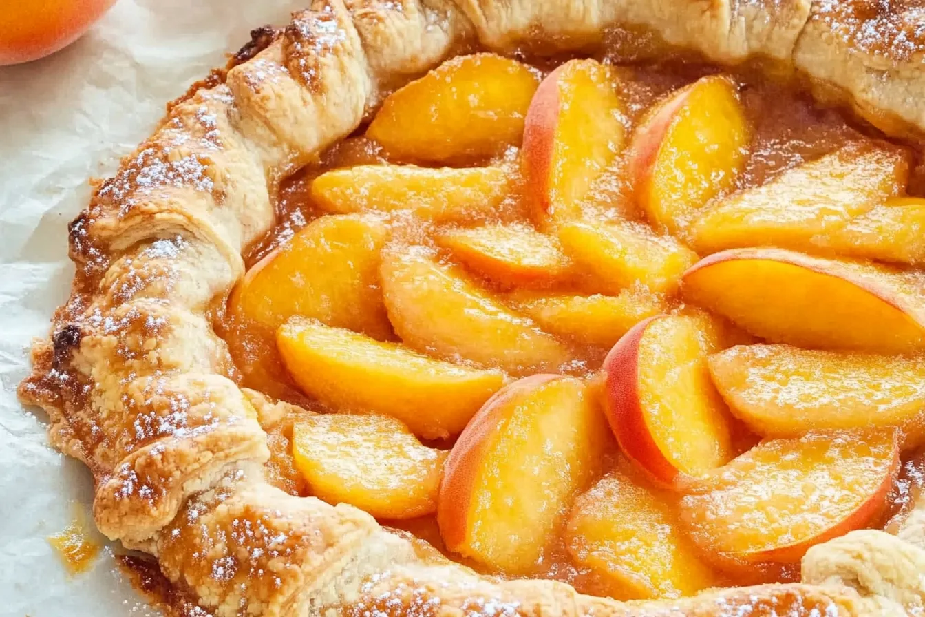 Irresistible Peach Galette Recipe Easy Delectable Delight 25